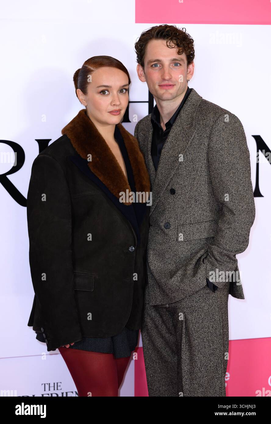 London, UK. September 2nd, 2025. Olivia Cooke and Laurie Davidson ...