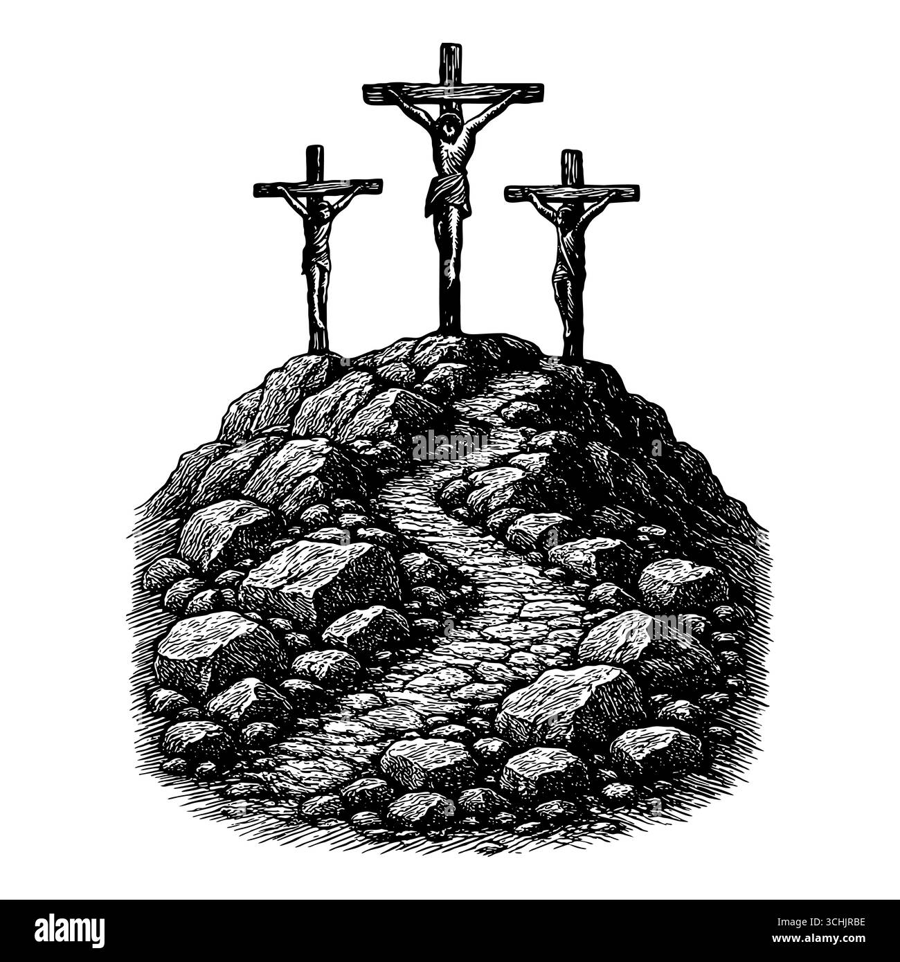 Golgotha crucifixion hi-res stock photography and images - Alamy