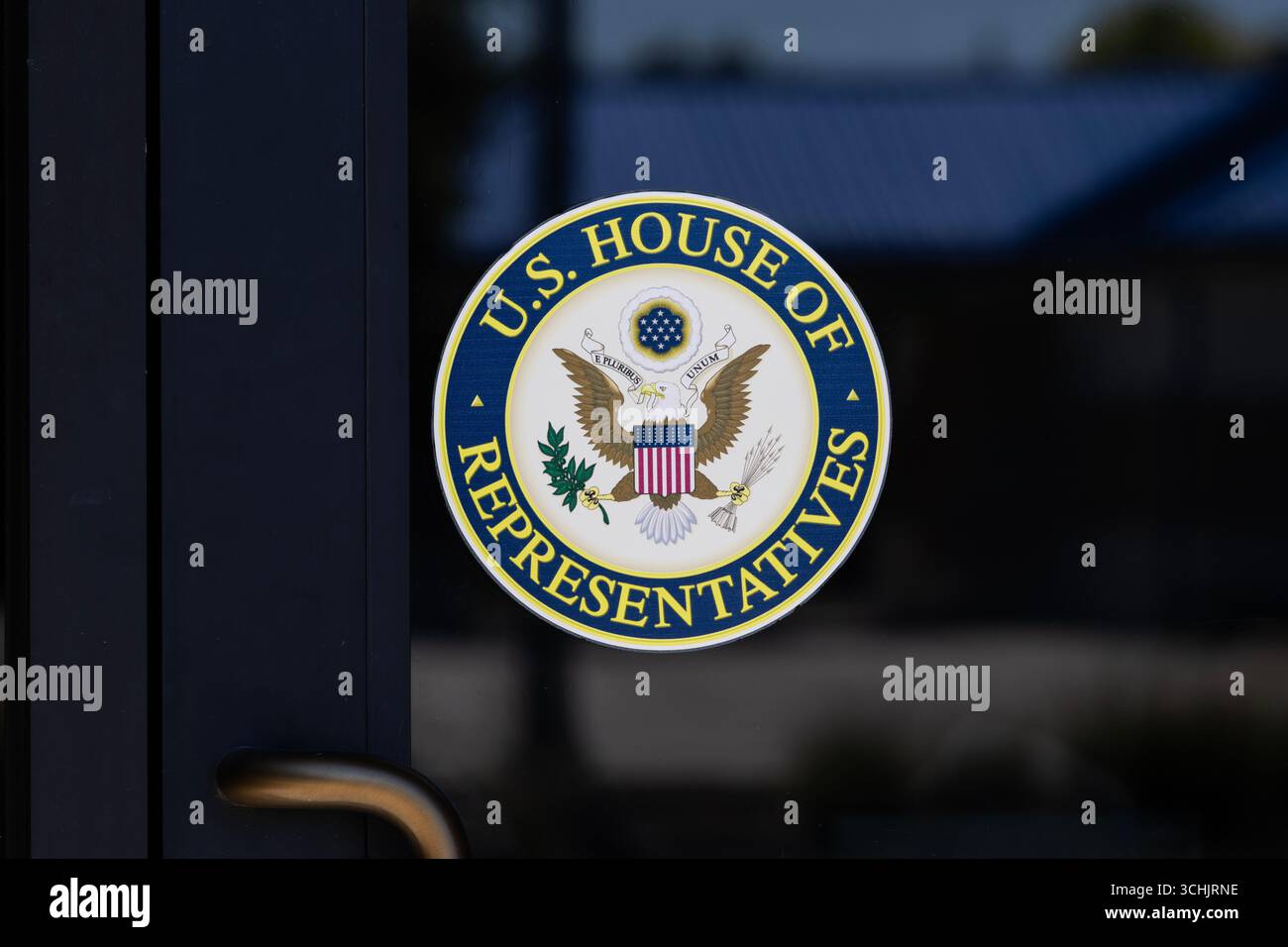 Us house of representatives seal hi-res stock photography and images ...