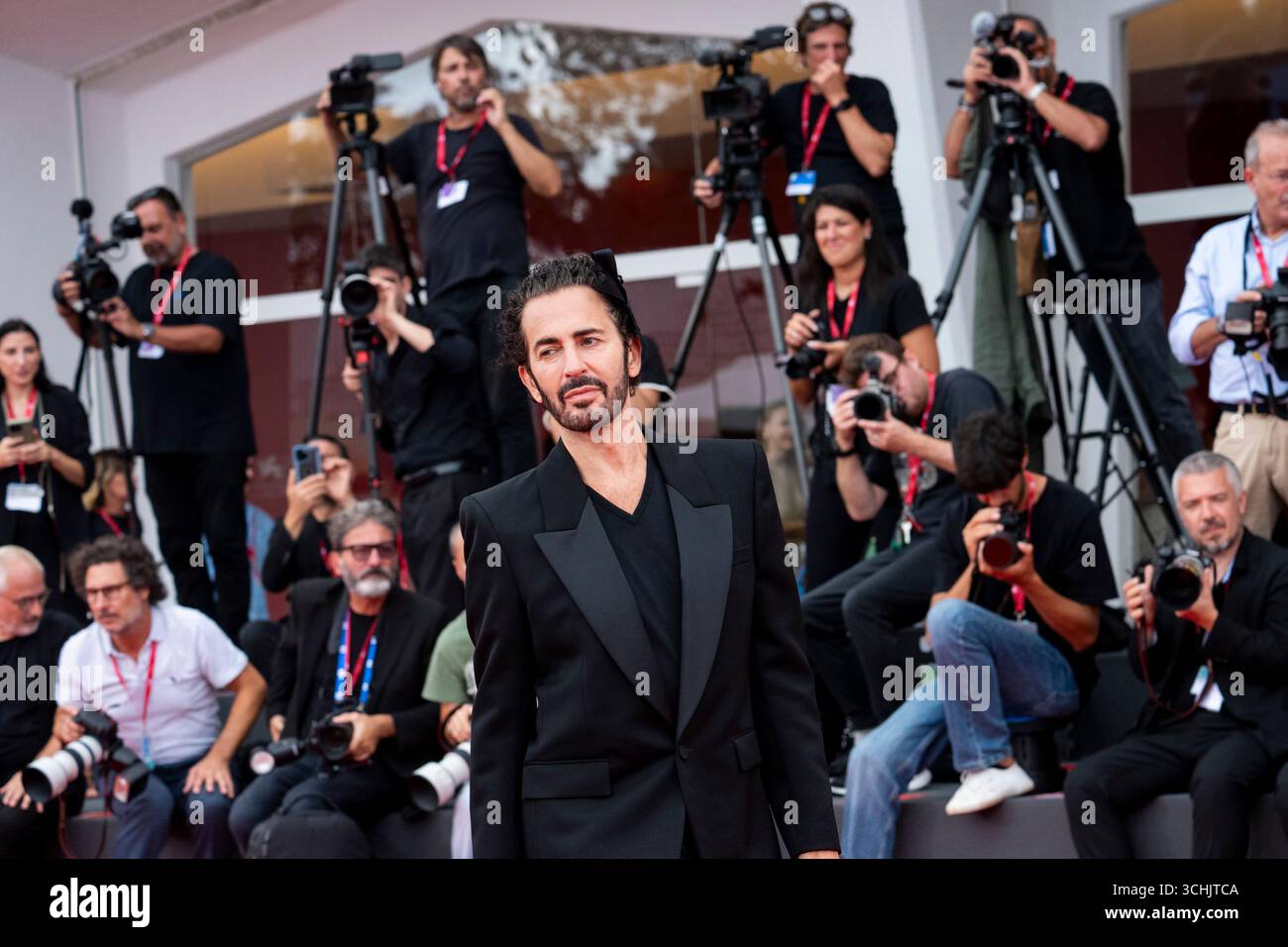 Marc Jacobs 82nd Venice Film Festival Red Carpet of the movie -Marc by Sofia- Palazzo del Cinema ...