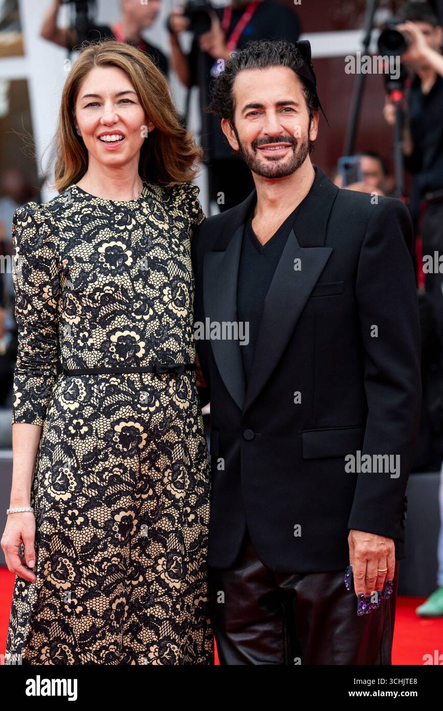 Sofia Coppola , Marc Jacobs 82nd Venice Film Festival Red Carpet of the movie -Marc by Sofia ...