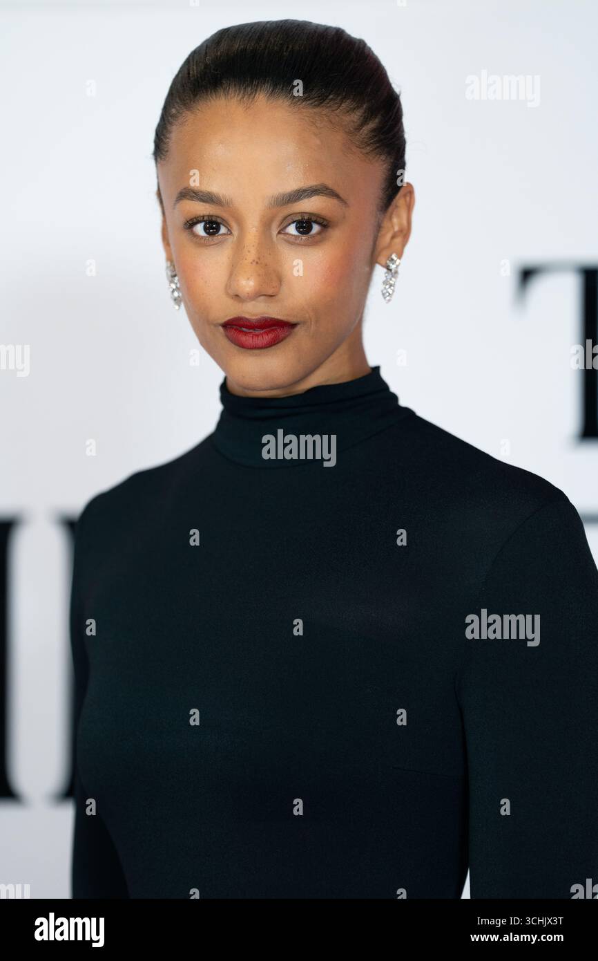 Shalom Brune-Franklin attends "The Girlfriend" gala screening at The ...