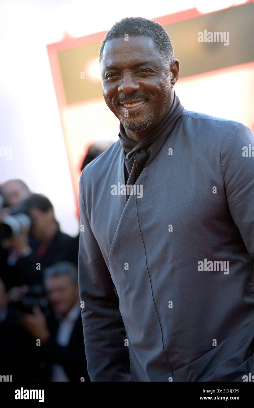 Actor Idris Elba attends "A House Of Dynamite" red carpet during the ...