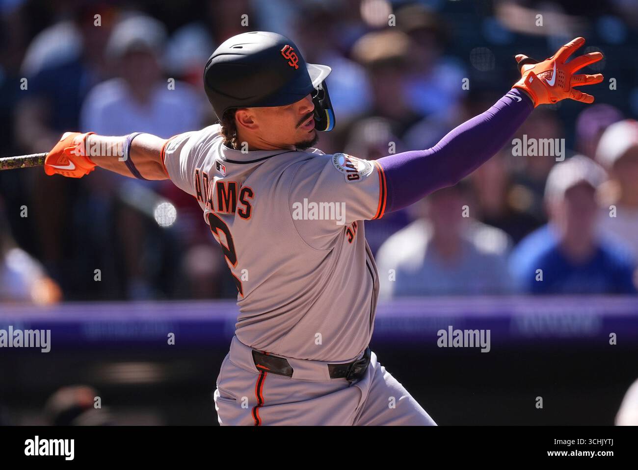 San Francisco Giants shortstop Willy Adames (2) in the third inning of ...