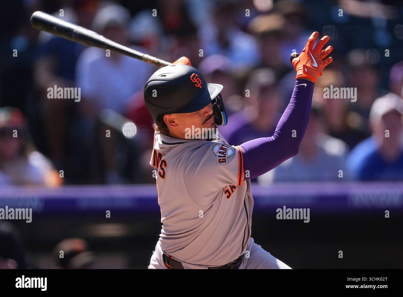 San Francisco Giants shortstop Willy Adames (2) in the third inning of ...