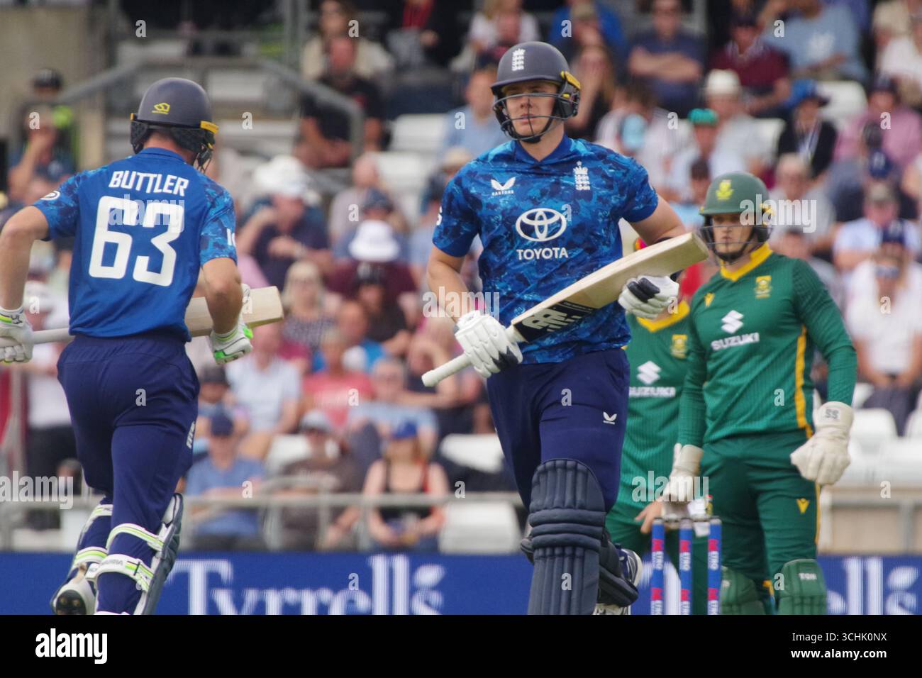 Leeds, England, 02 September 2025. Jos Buttler and Jamie Smith batting ...