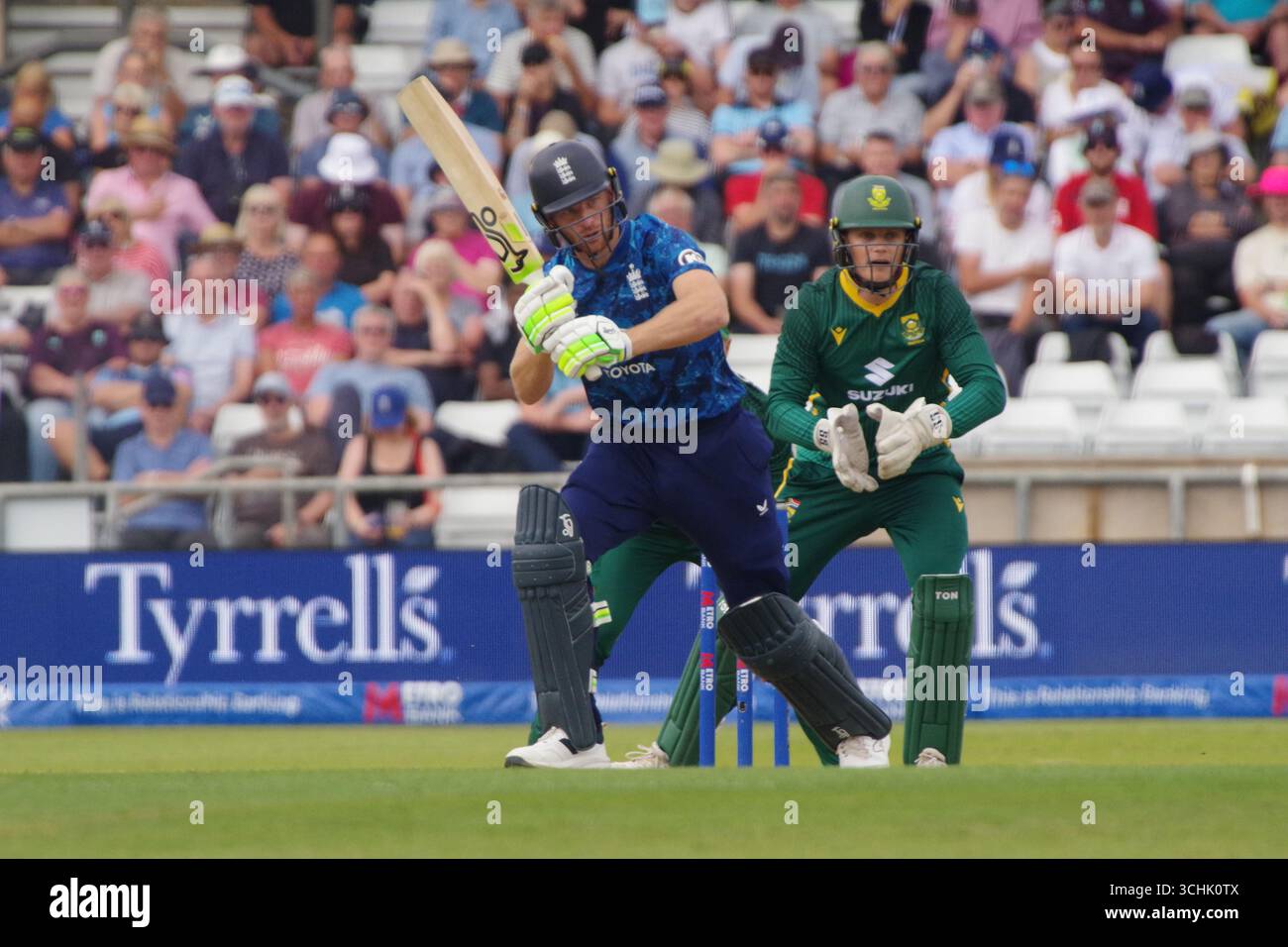 Leeds, England, 02 September 2025. Jos Buttler batting for England ...