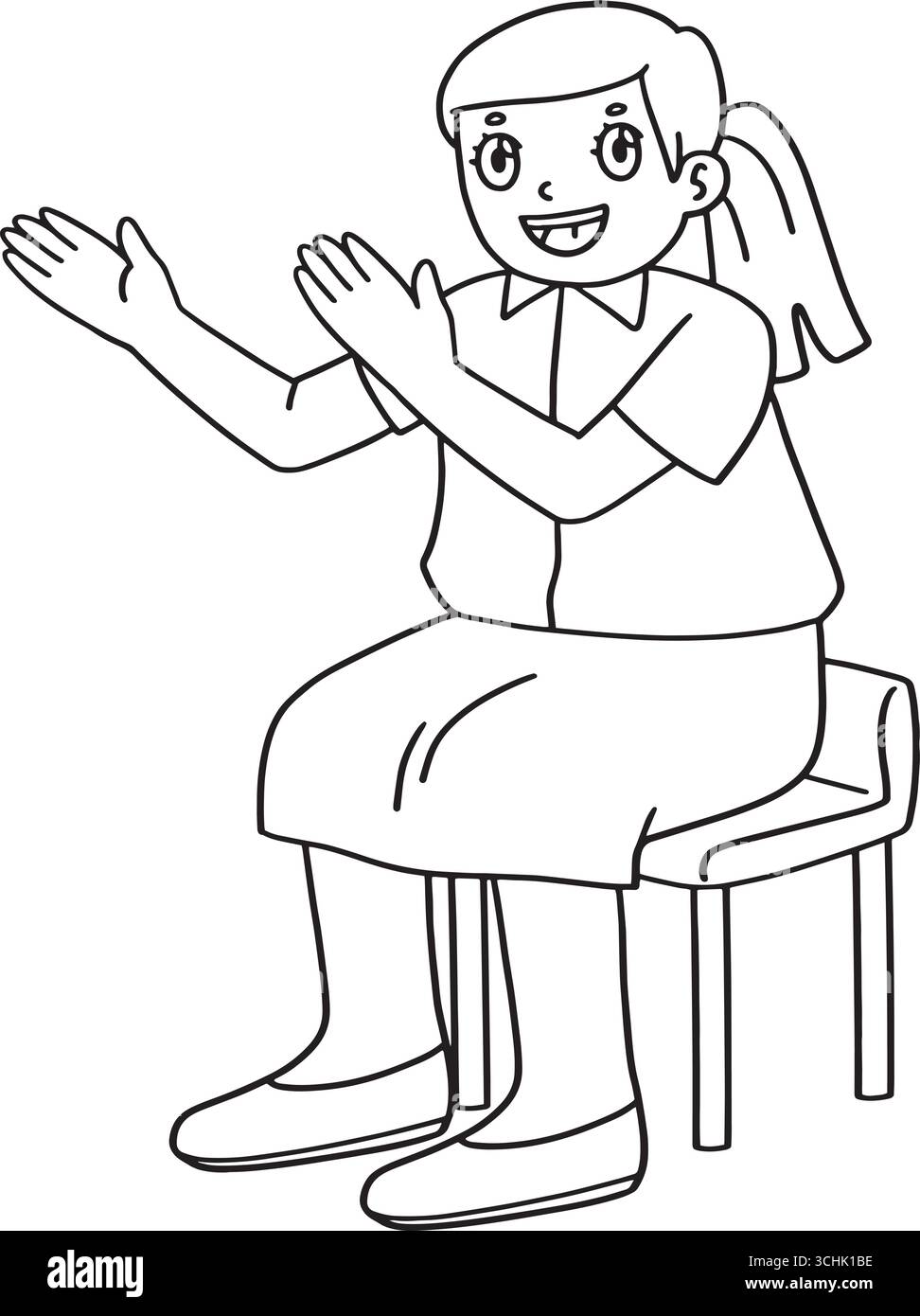 Story telling classroom Cut Out Stock Images & Pictures - Alamy