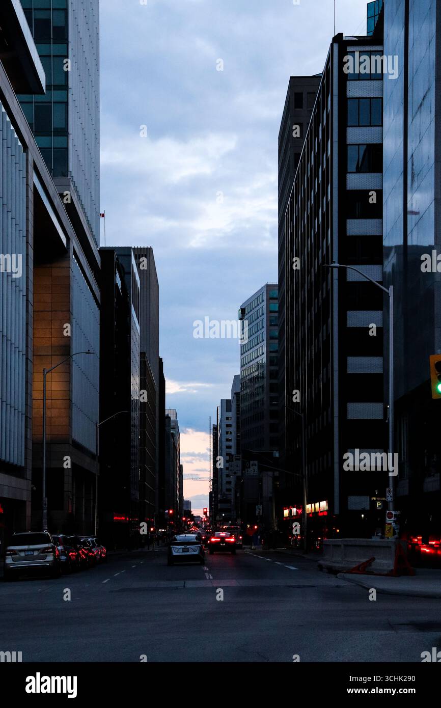 Streets of Ottawa with historic architecture and city charm Stock Photo ...
