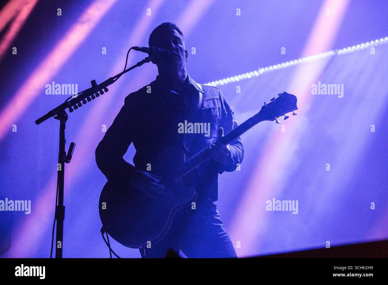 August 28, 2025: Josh Homme, Troy Van Leeuwen , Michael Shuman, Dean ...