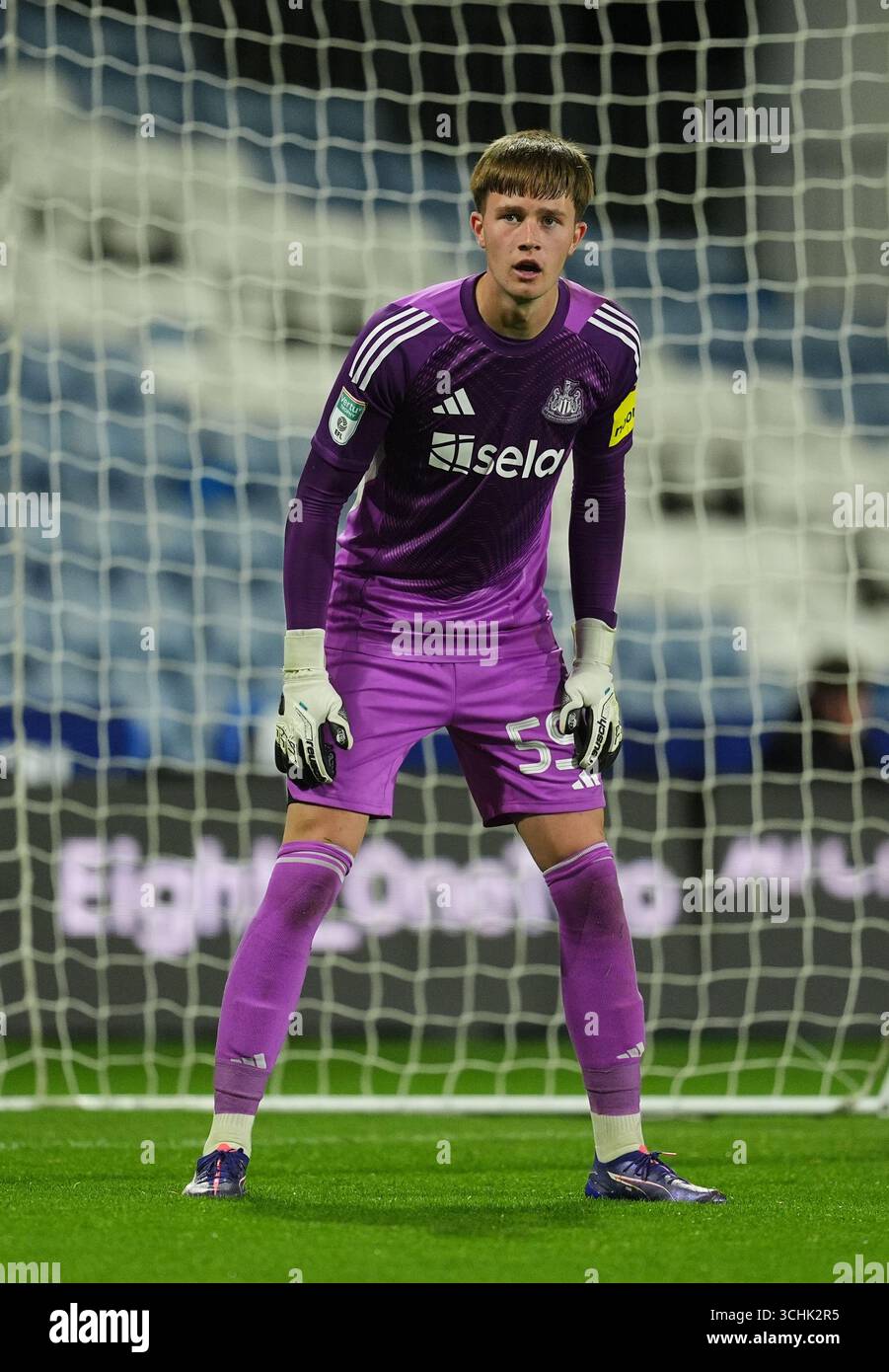 Newcastle United's Adam Harrison during the Vertu Trophy match at the ...