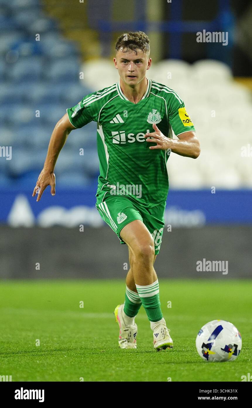 Newcastle United's Scott Bailey during the Vertu Trophy match at the ...