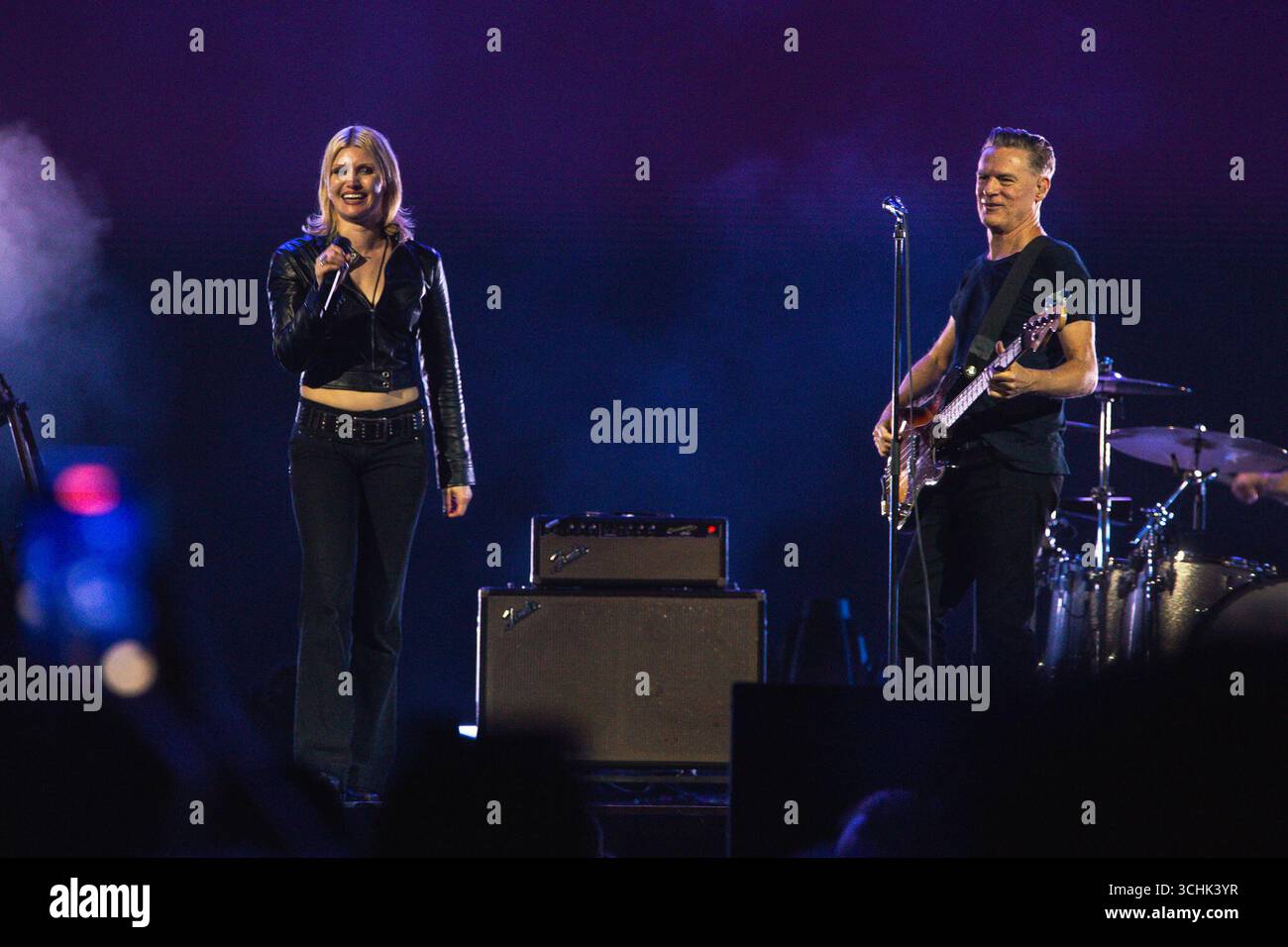 August 29, 2025: Cassyette performs with Bryan Adams at the Rock n Roll ...