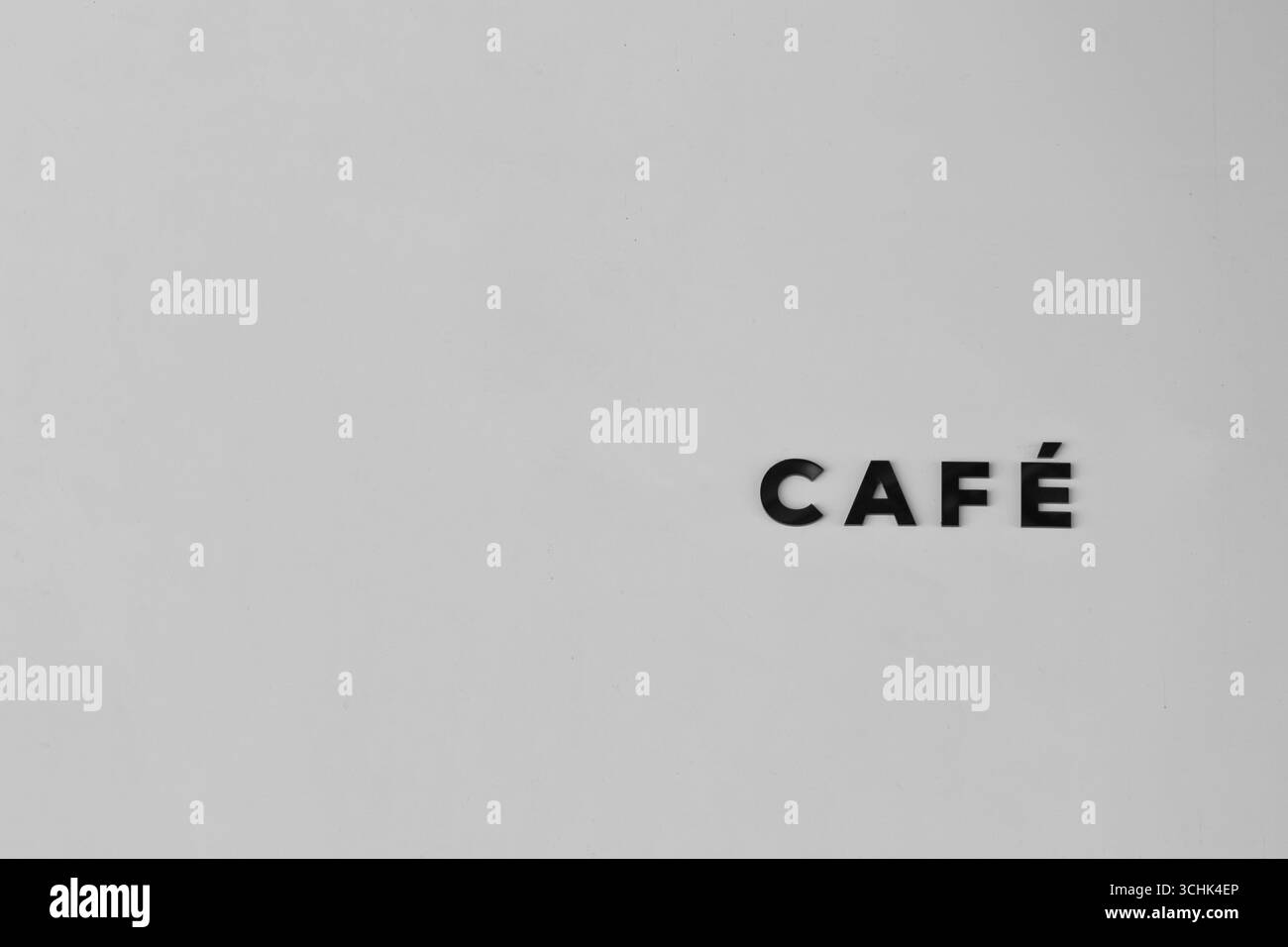 Bold lettering sign Black and White Stock Photos & Images - Alamy