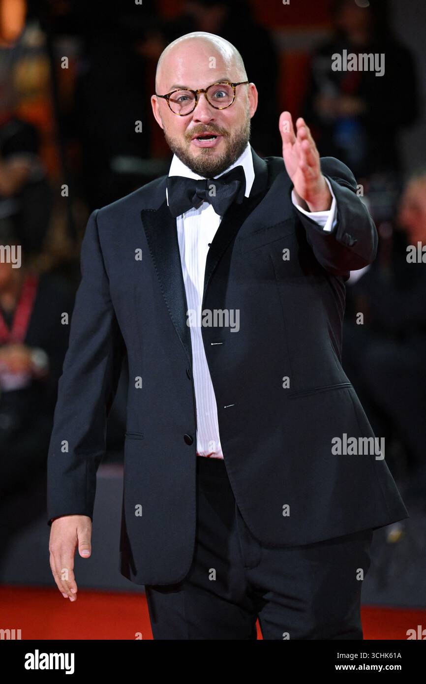 Sam Pressman attending the Dead Man's Wire Premiere as part of the 82nd ...