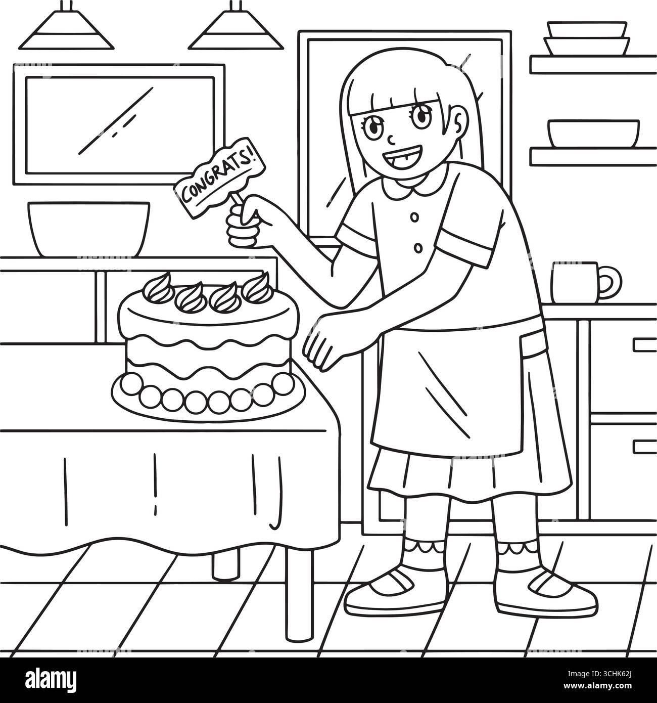 Topper drawing Cut Out Stock Images & Pictures - Alamy