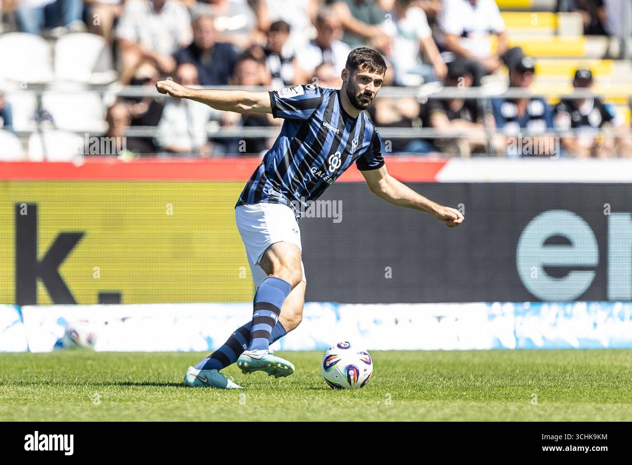 31.08.2025, Fussball, Saison 2025/2026, 3. Liga, Donaustadion Ulm, 4. Spieltag, SSV Ulm 1846 ...