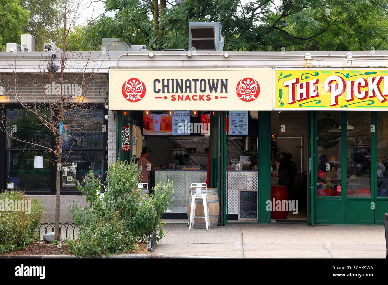 Chinatown Snacks, 357 Grand St, New York, NYC storefront of a Pan Asian ...