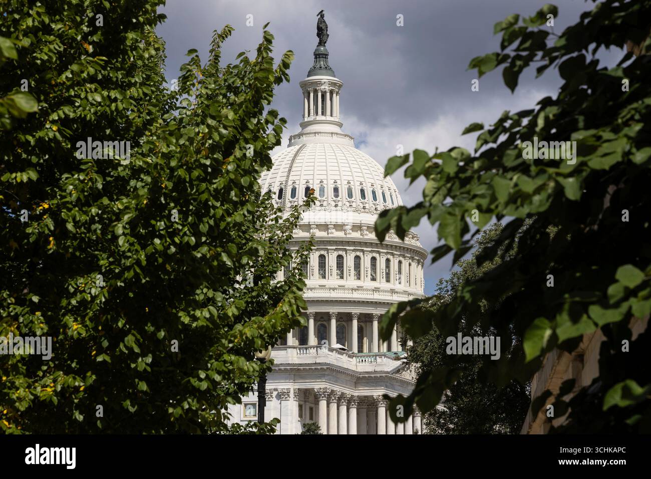 The U.S. Capitol building is seen Sept. 2, 2025. (Francis Chung ...