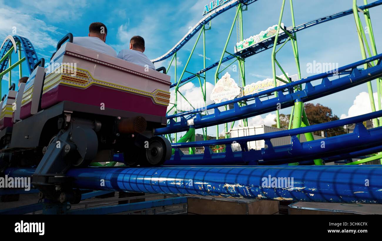 Luxemburg europe september 2025 rollercoaster hi-res stock photography and images - Alamy