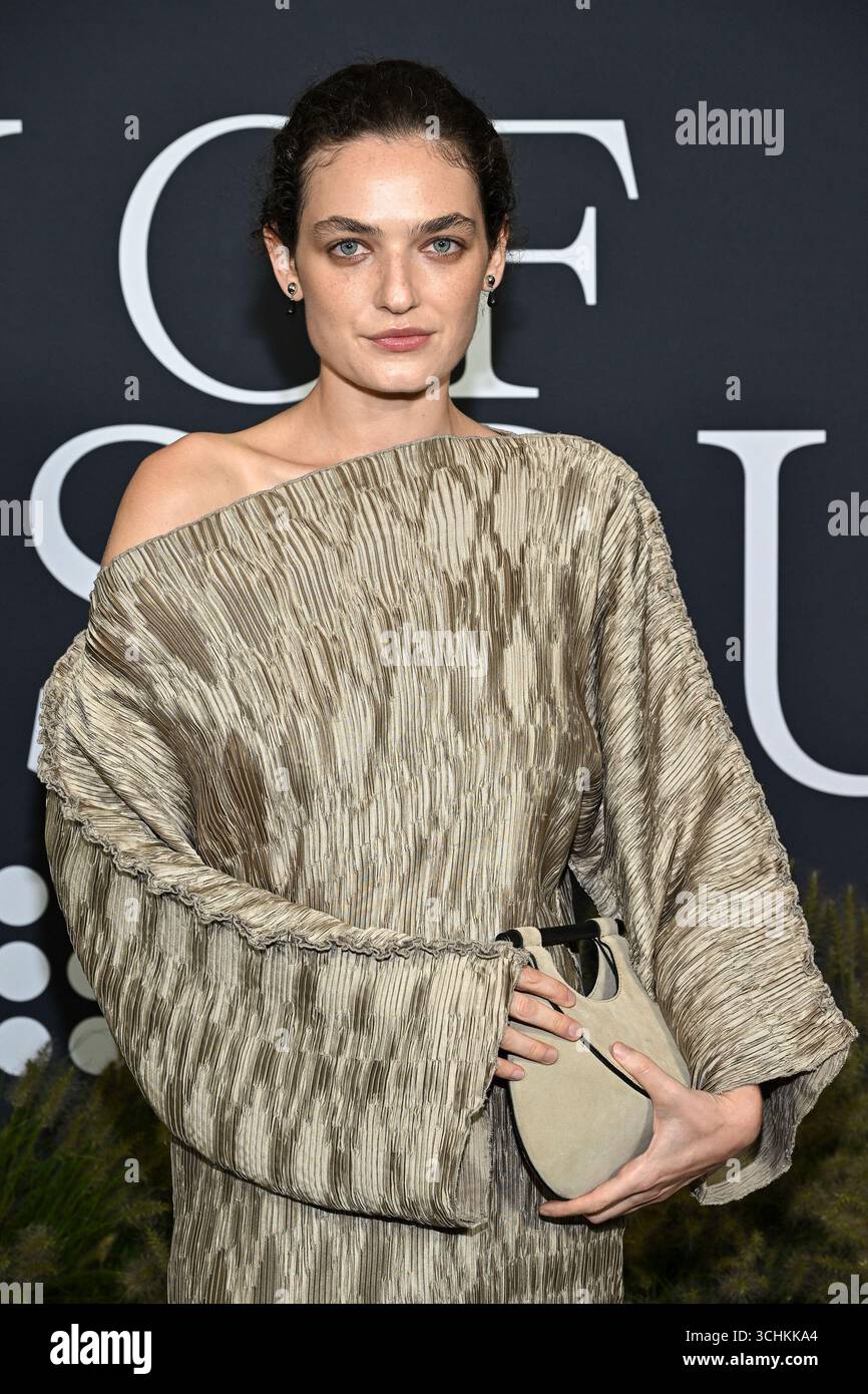 Emily Bonita attends the premiere of "The History of Sound" at Walter ...