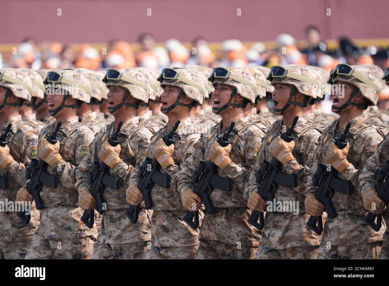 (250903) -- BEIJING, Sept. 3, 2025 (Xinhua) -- The formation of Joint ...