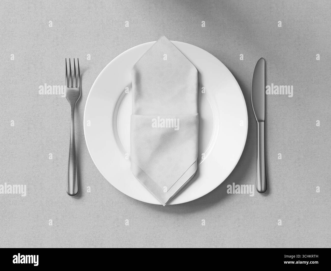 Table setting formal Black and White Stock Photos & Images - Alamy