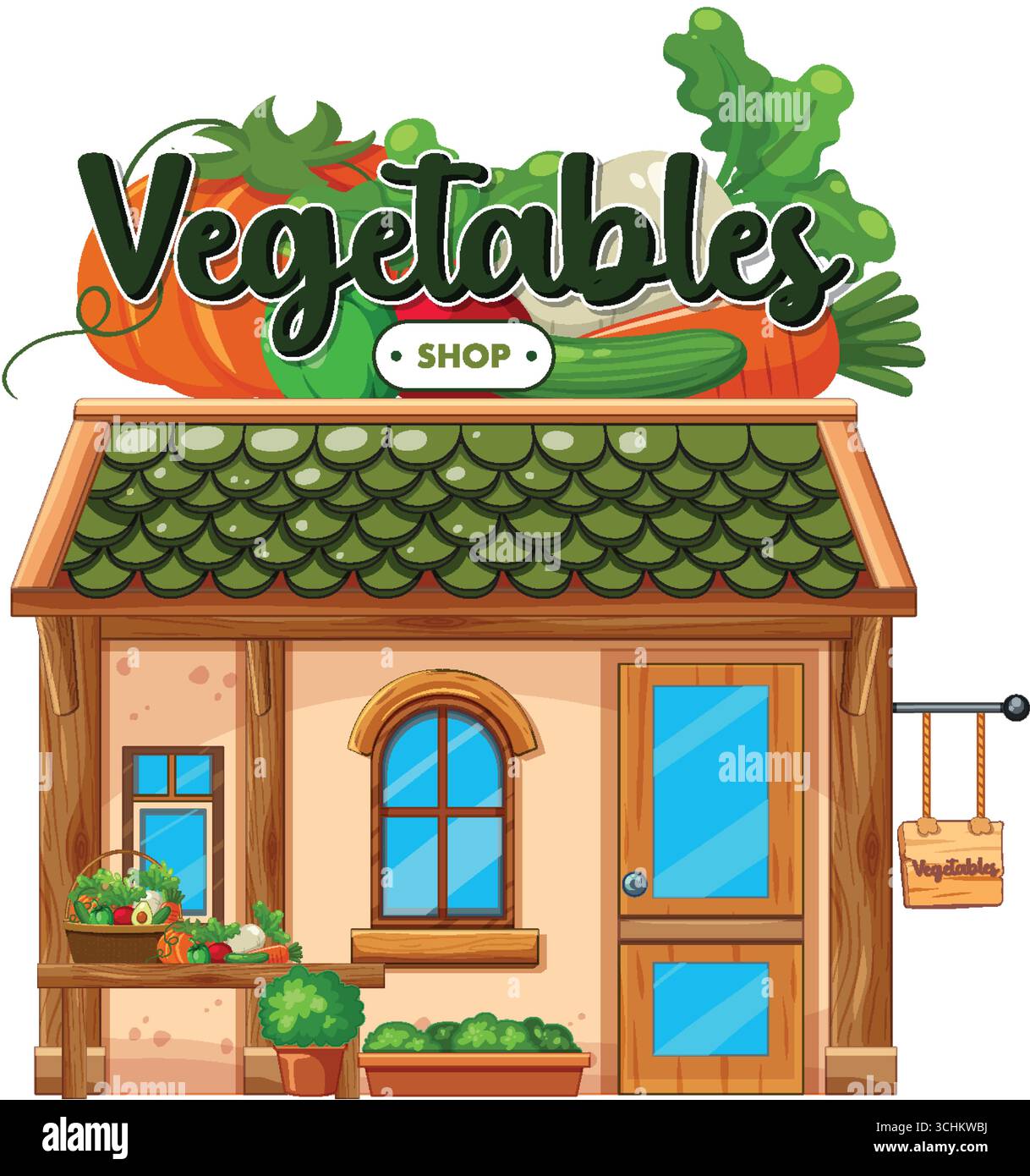 Food produce local sign signage Stock Vector Images - Alamy