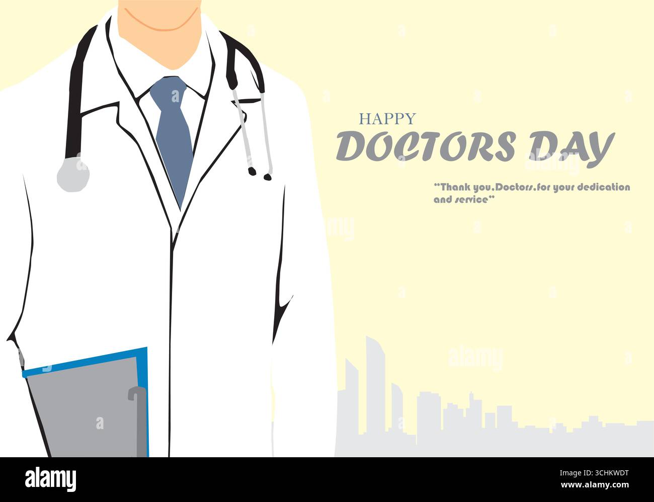 doctors day poster card Stock Vector Image & Art - Alamy