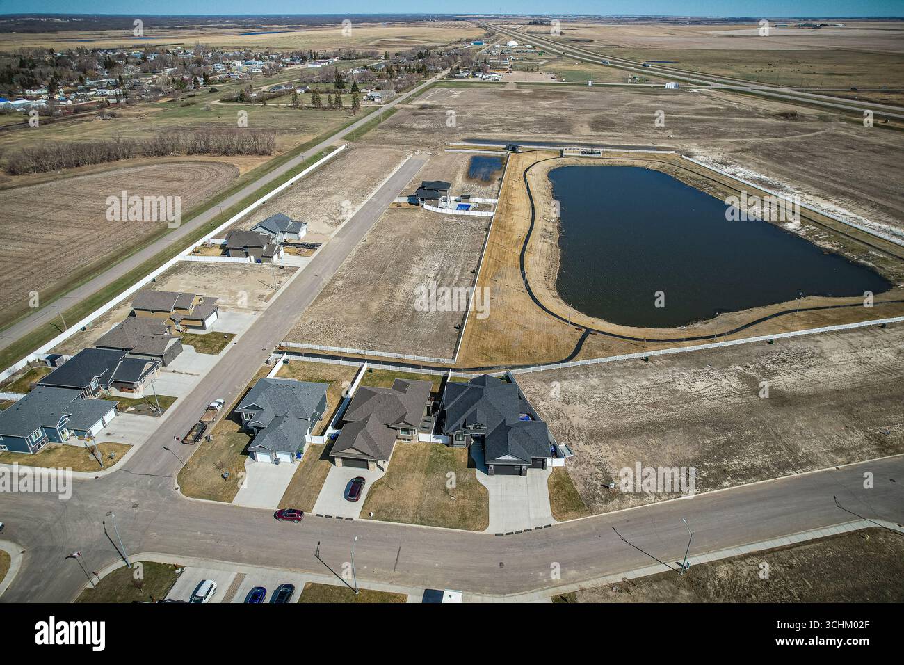 Vibrant aerial drone photos of Dundurn in the summertime. Expansive ...