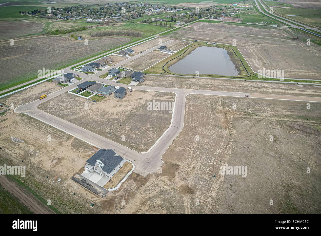 Vibrant aerial drone photos of Dundurn in the summertime. Expansive ...
