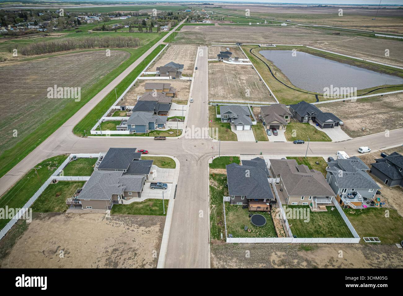 Vibrant aerial drone photos of Dundurn in the summertime. Expansive ...