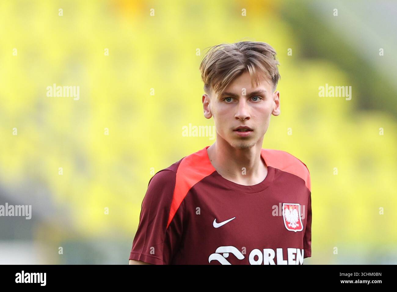 Jan Ziolkowski of Poland seen during the official training before the ...