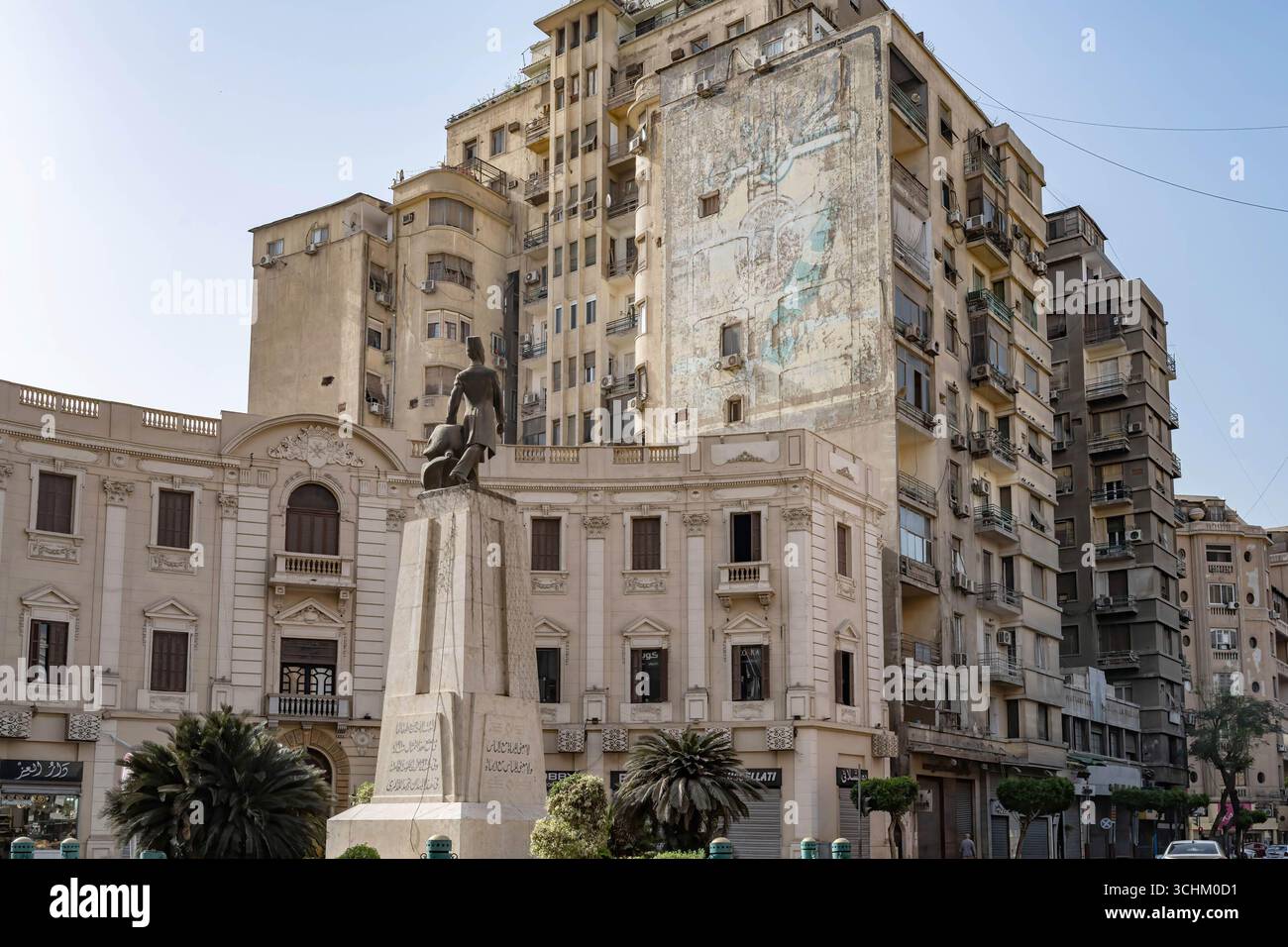 April 21, 2025, Cairo, Egypt: Mustafa Kamel Square and the European and ...