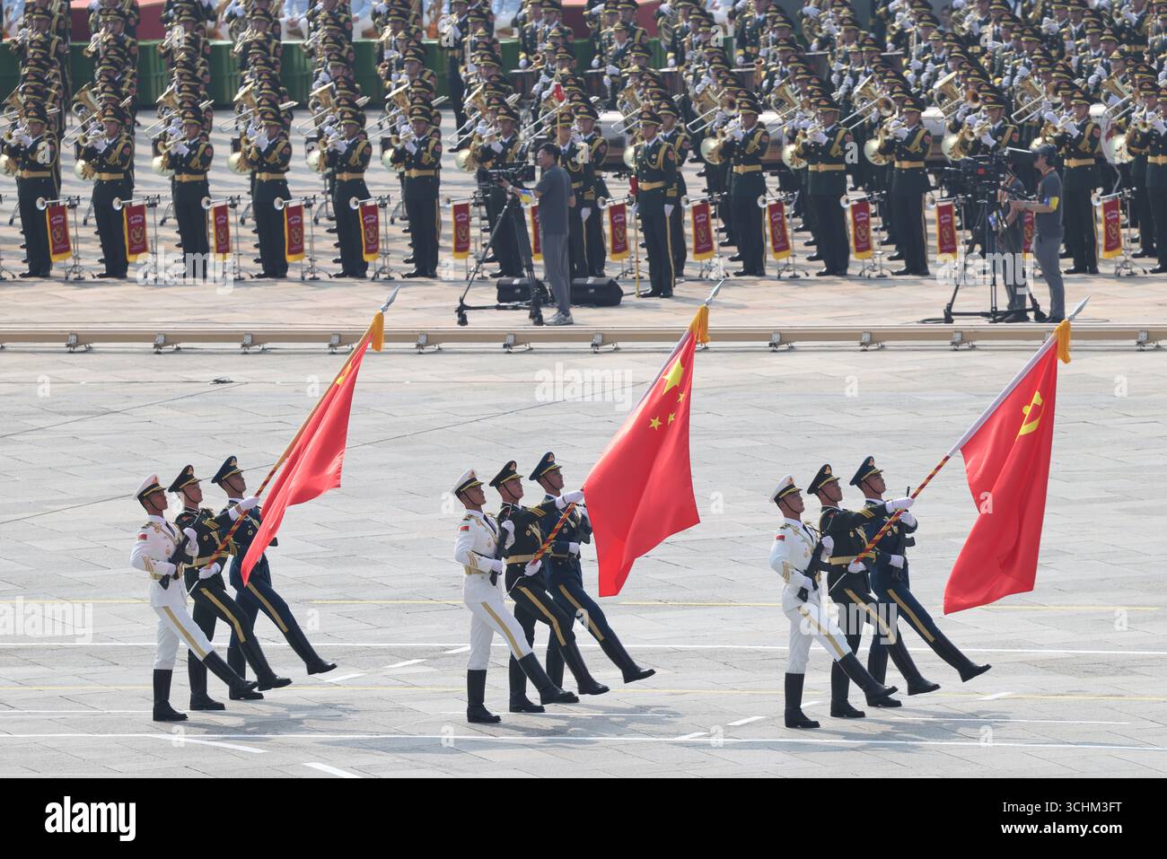 Beijing,China.3rd September 2025. The guard of honor of the Chinese ...