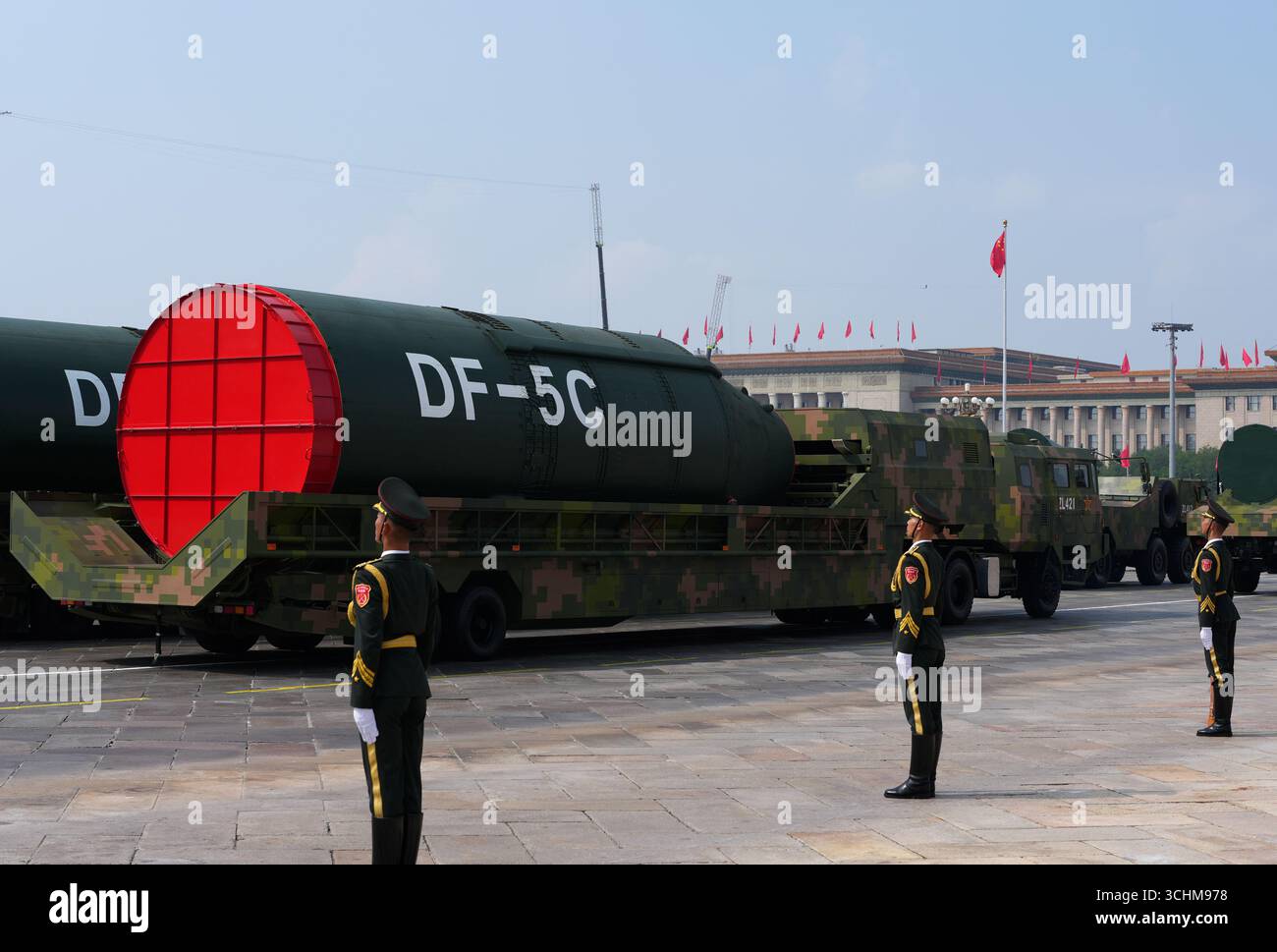 (250903) -- BEIJING, Sept. 3, 2025 (Xinhua) -- The nuclear missile ...