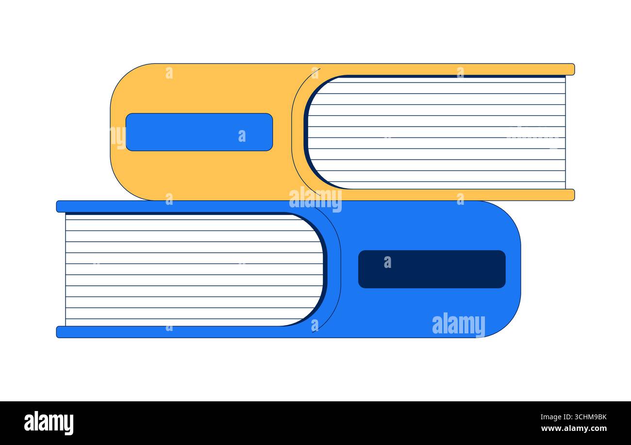 Stack books textbooks on Stock Vector Images - Alamy