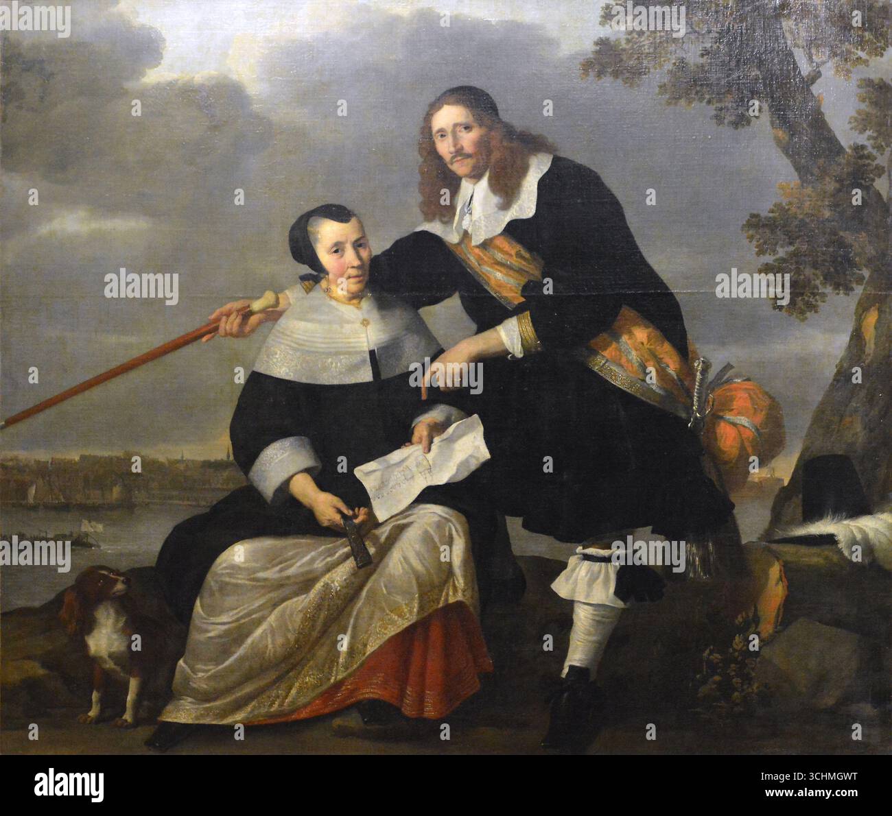 Portrait de Hendryck Henck et de sa femme Catharina Browers - Nicolaes ...