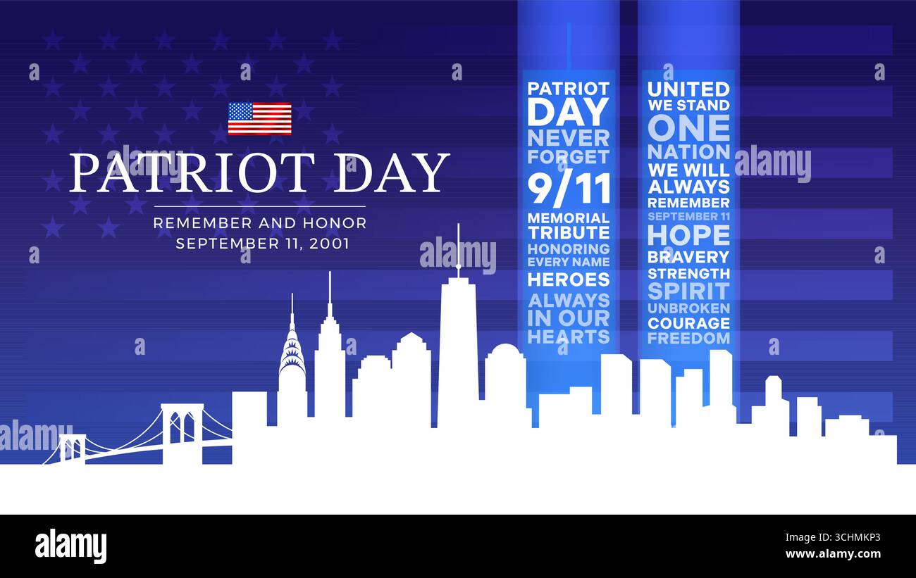 New york september 11, 2001 Stock Vector Images - Alamy