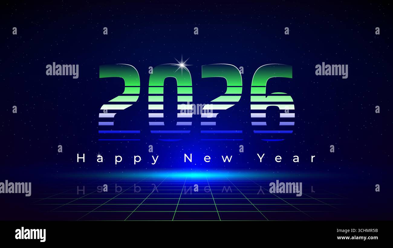 2026 futuristic art vector hi-res stock photography and images - Alamy