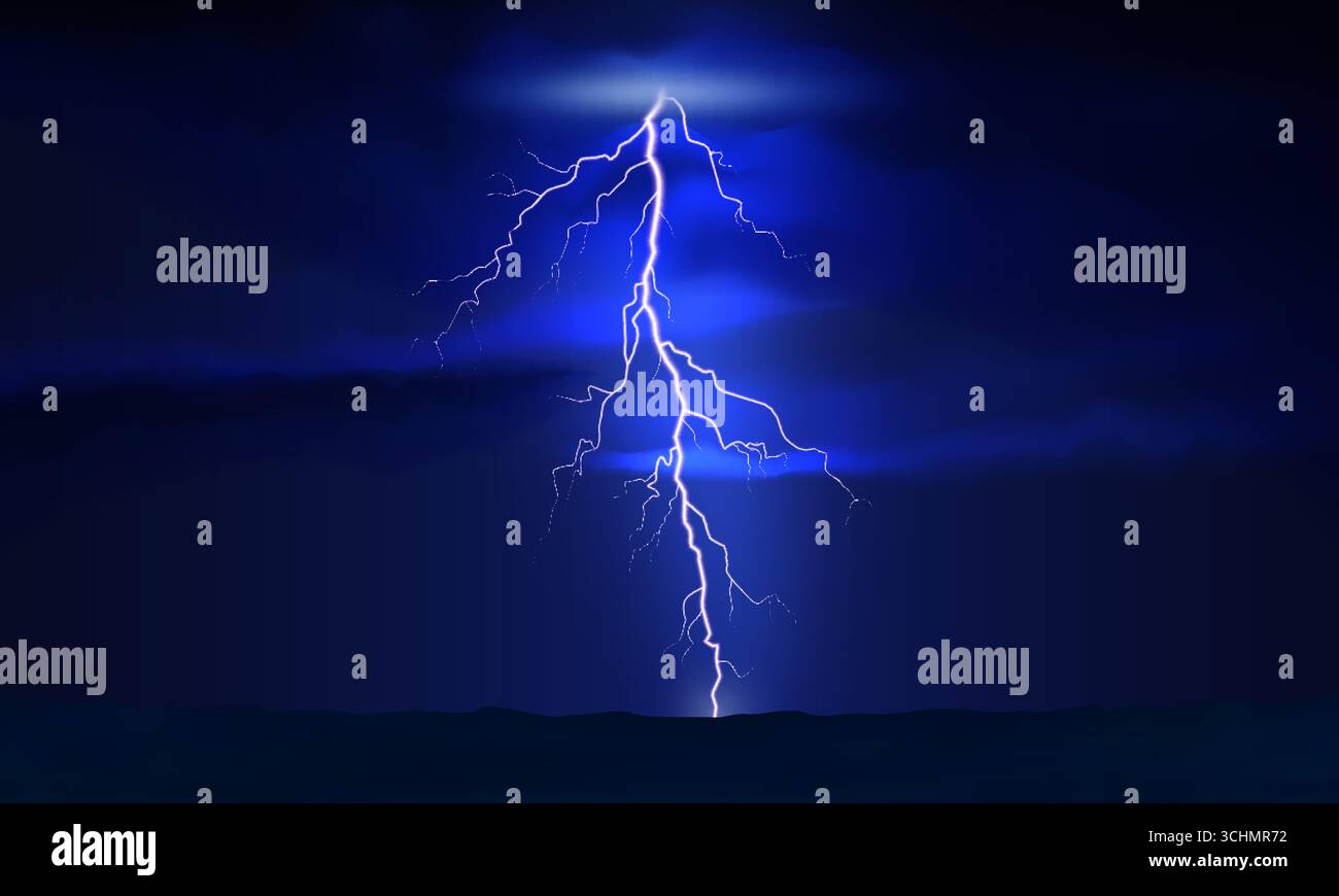 Storm stormy dark Stock Vector Images - Alamy