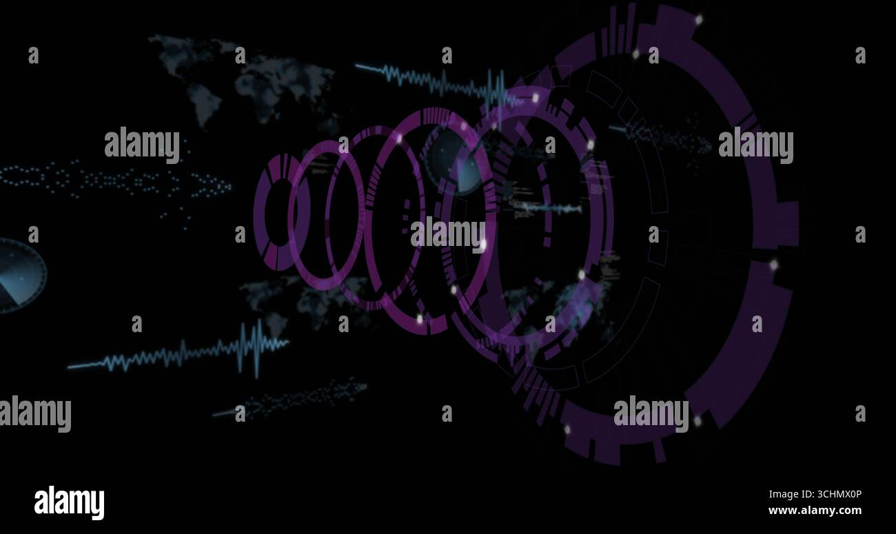Displaying world map floating hi-res stock photography and images - Alamy