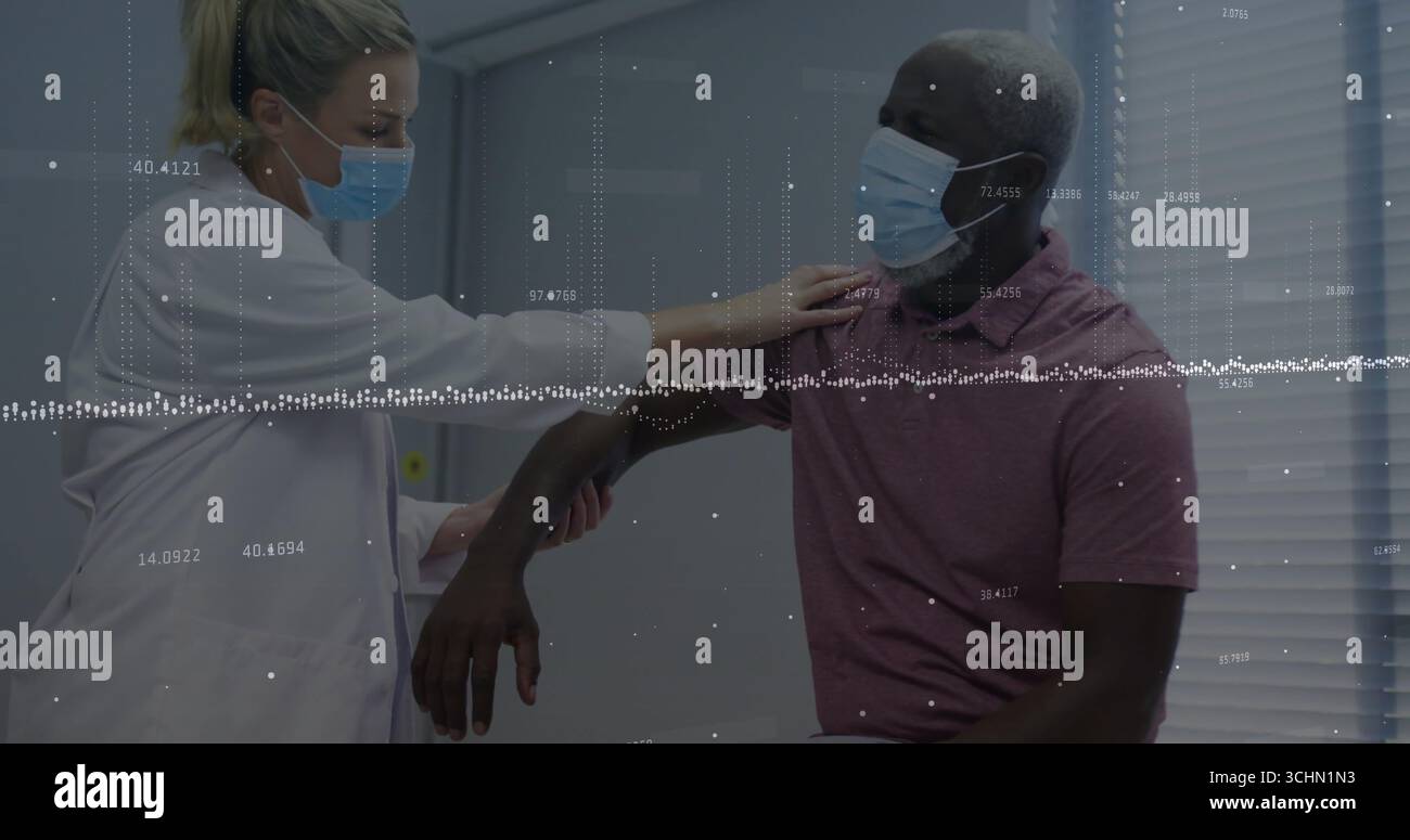Female doctor supporting patient arm hi-res stock photography and ...