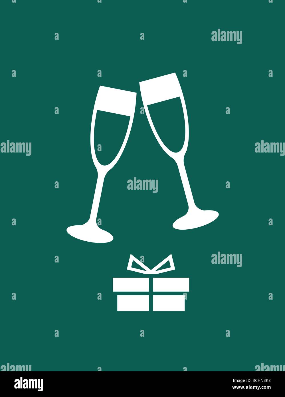 Present gift box drink Stock Vector Images - Alamy