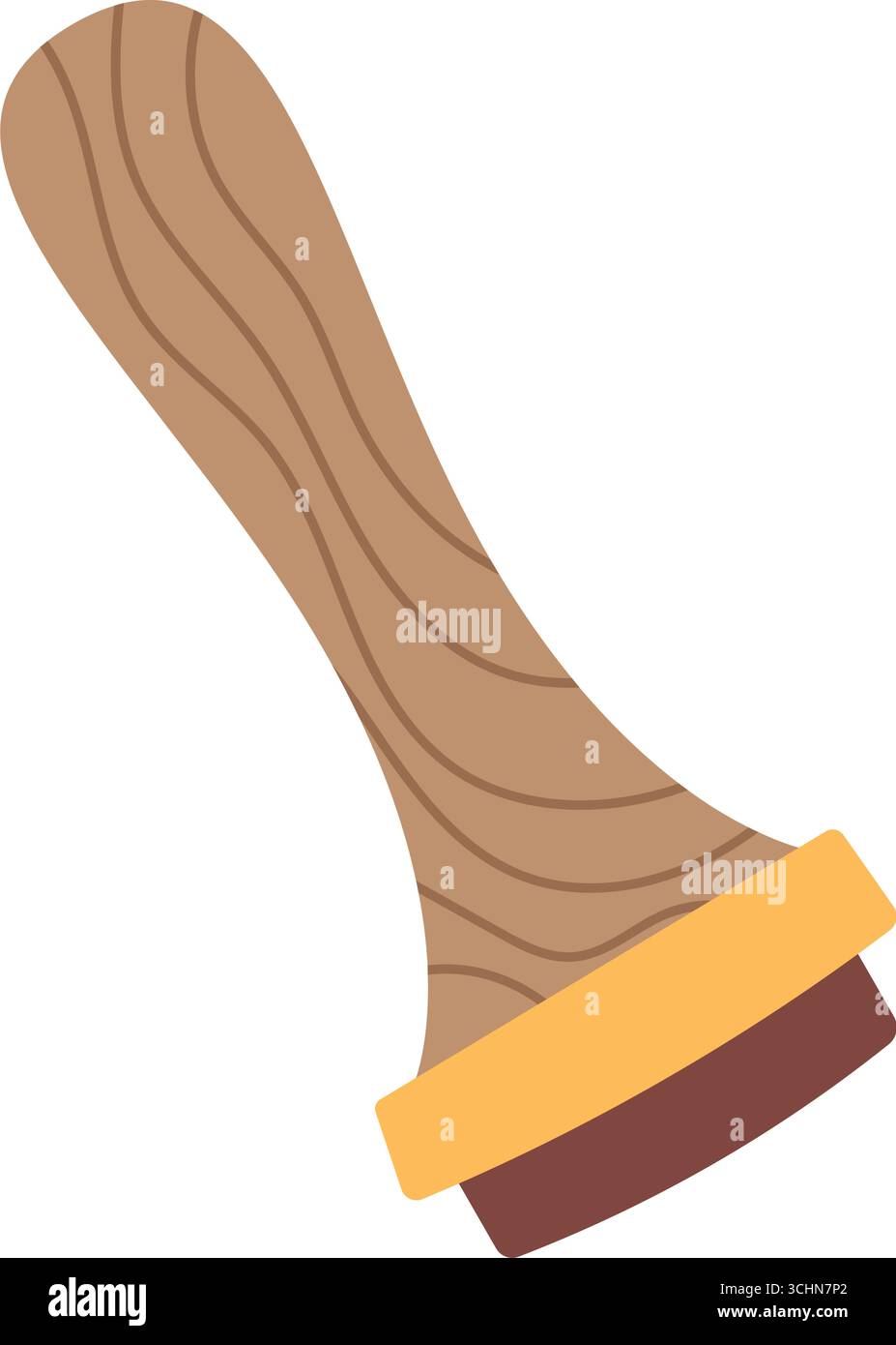 Wax label icon flat Stock Vector Images - Alamy