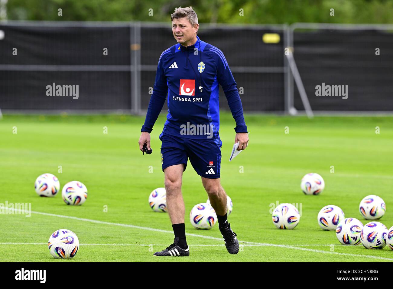 STOCKHOLM, SWEDEN 20250903Swedish national team captain Jon Dahl ...