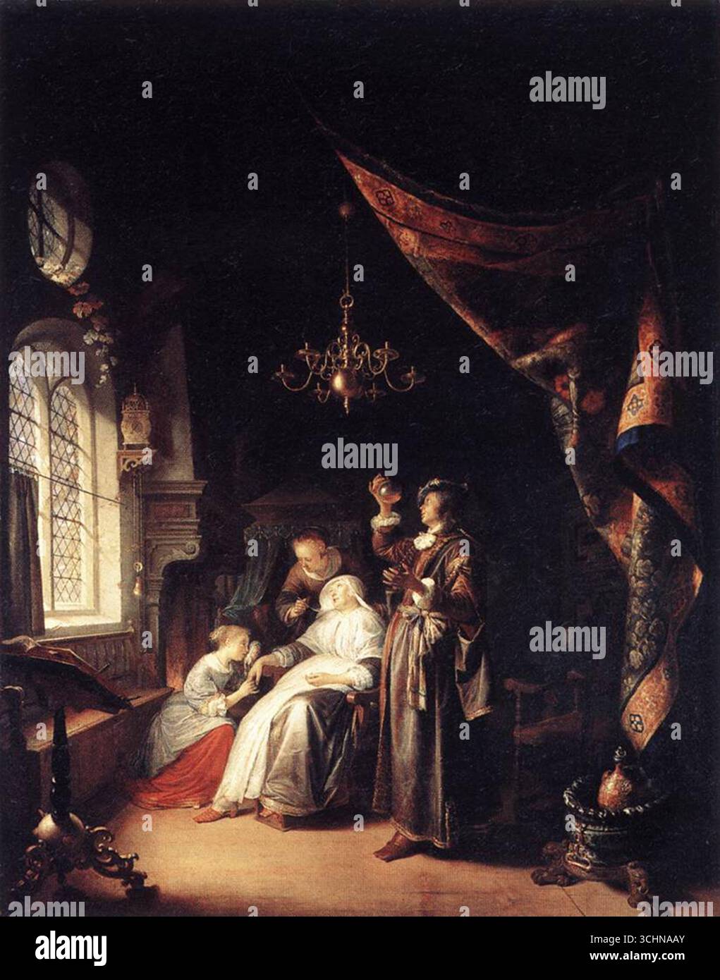 Gerard dou dropsical woman hi-res stock photography and images - Alamy