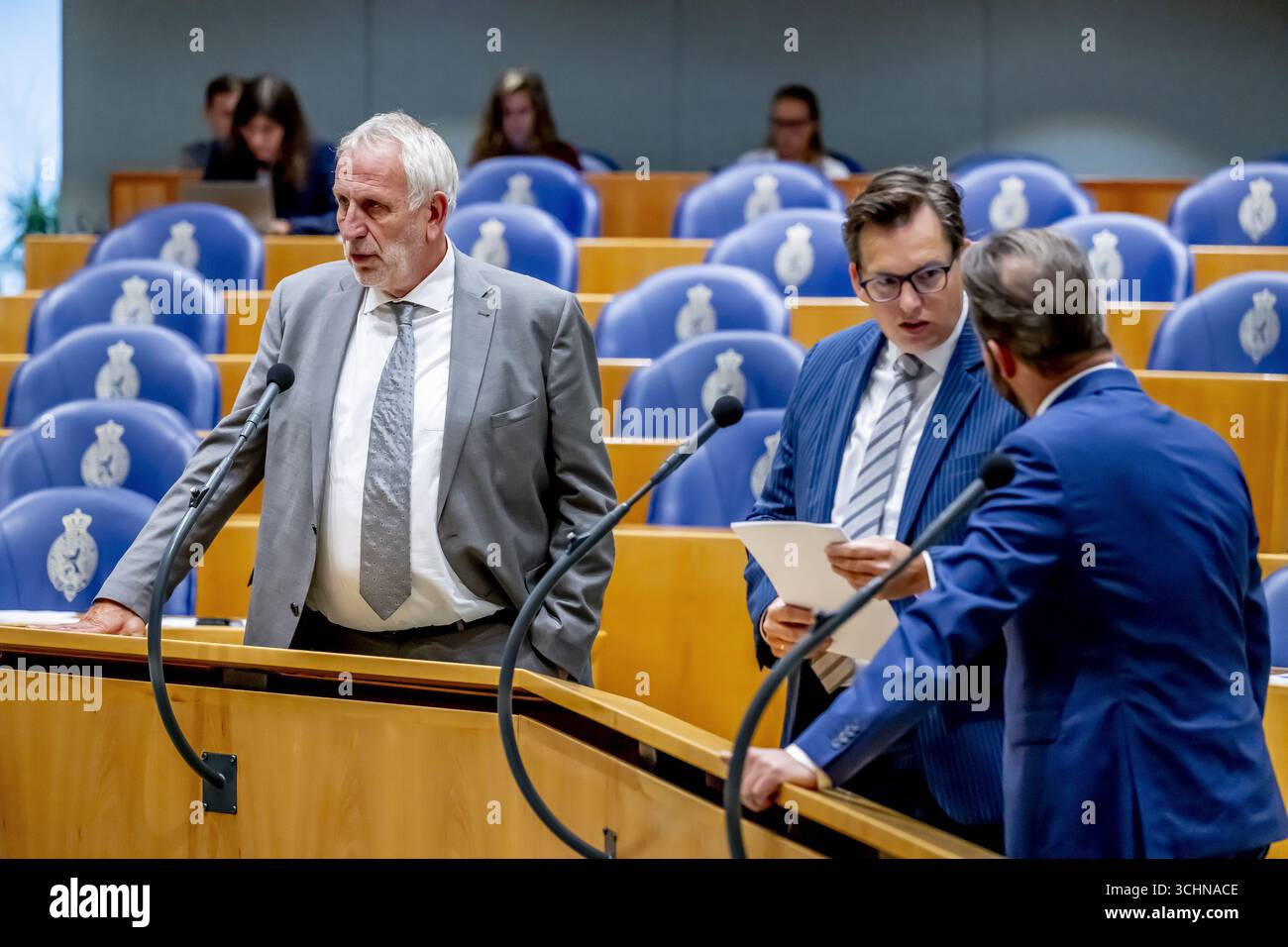 THE HAGUE - Harm Holman (NSC) during a debate in the House of ...