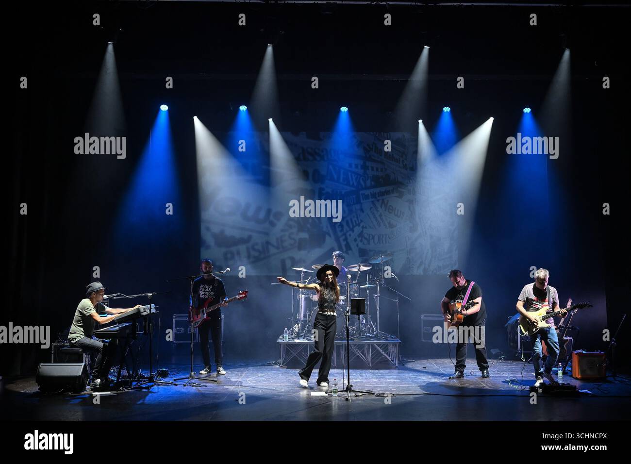 Mardi Gras during the Sandcastle Tour 2025, at the Tor Bella Monaca ...