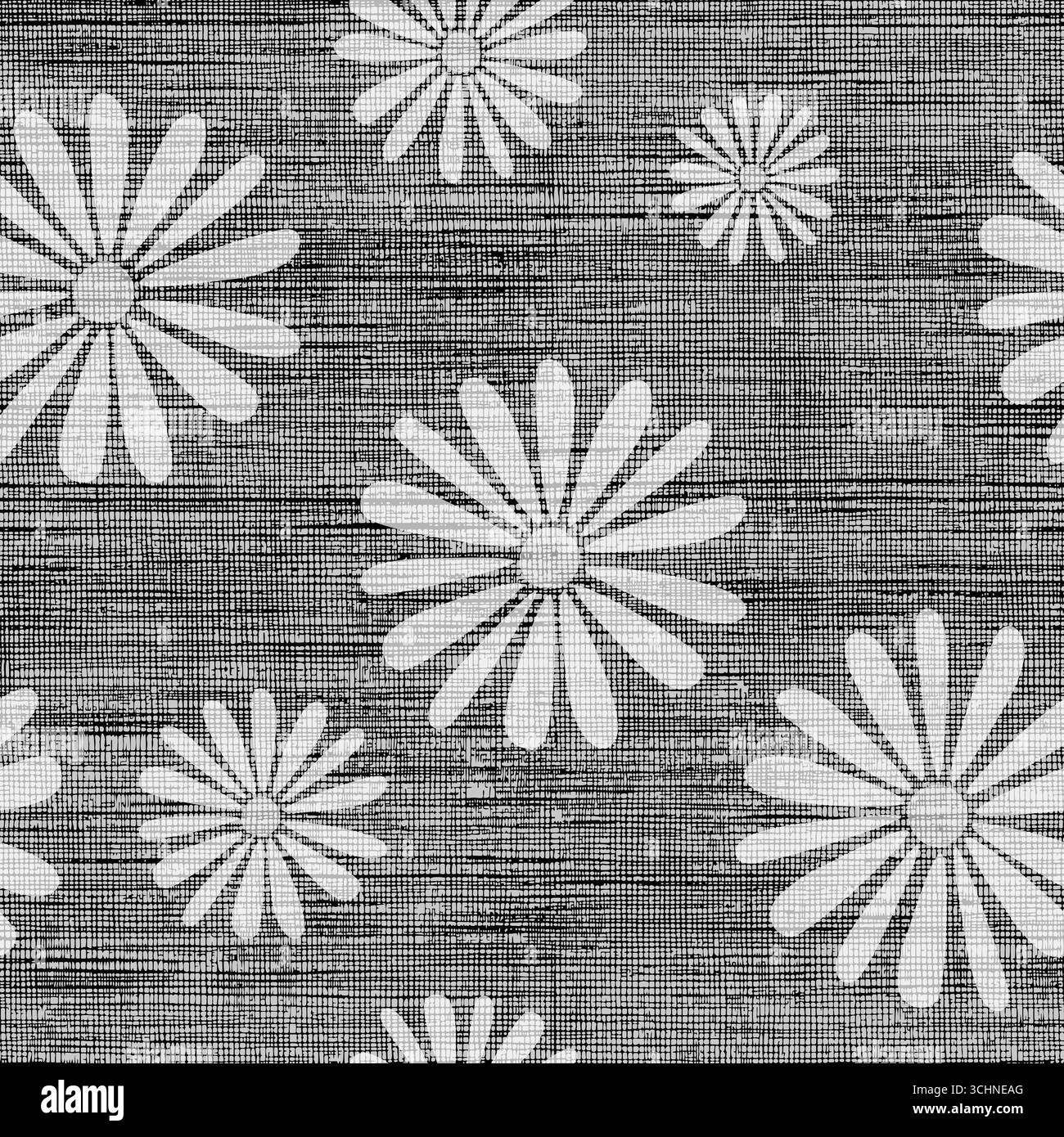 Vintage flowers retro style Stock Vector Images - Alamy